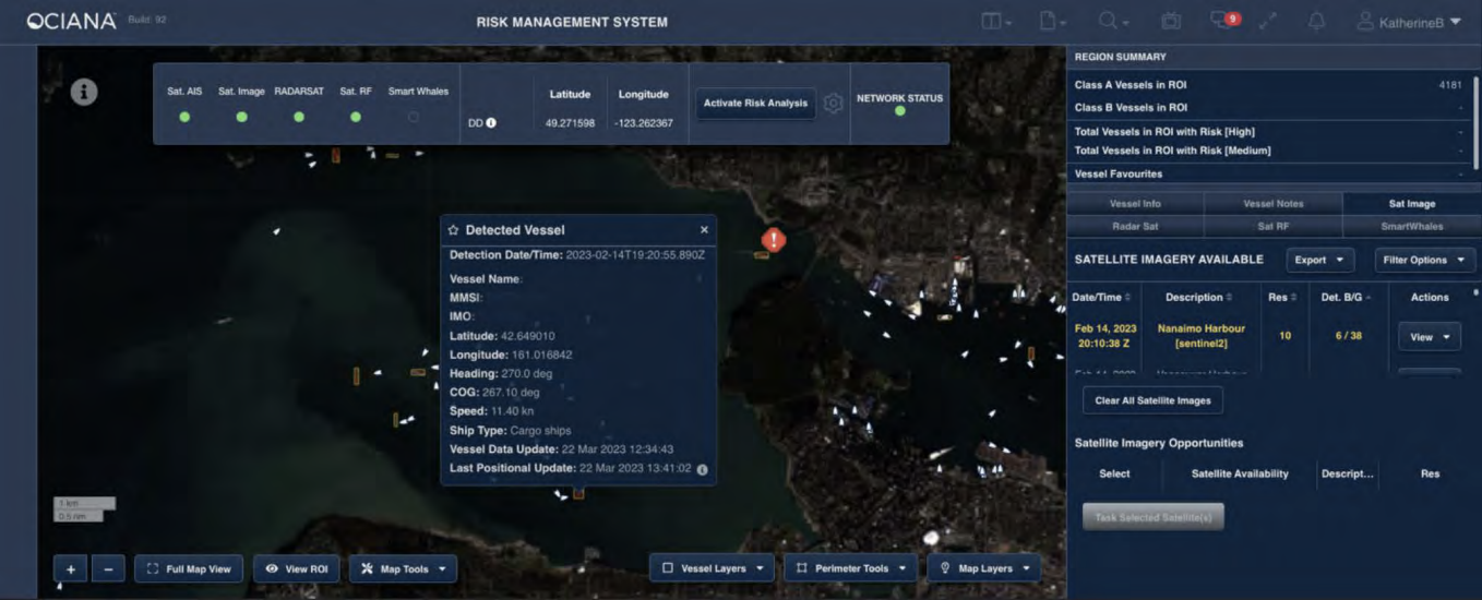 OCIANA™: Harnessing AI to Detect Dark Vessels and Secure the Seas - GSTS